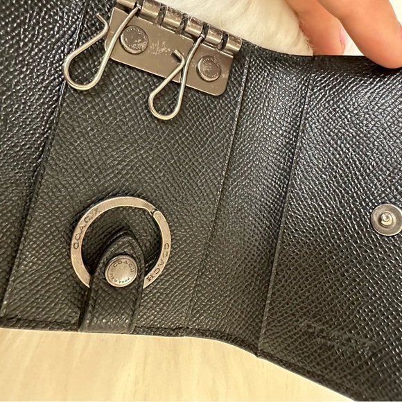 Coach | Accessories | Coach Leather Key Holder | Poshmark